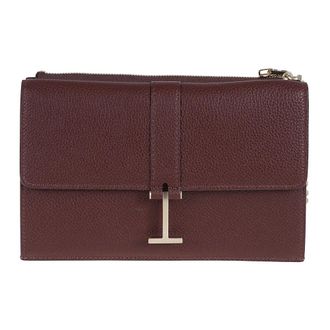 Tom Ford Umh&auml;ngetasche mit Kette - - Bags - Damen - Rot - ONE SIZE