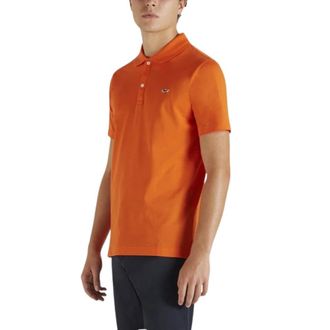Paul & Shark Polo Shirt mit Logo - - Tops - Herren - Orange - M