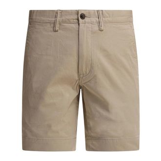 Polo Ralph Lauren Homme, Shorts, Beige, Taille: W34 Beige Chino Shorts Straight Fit