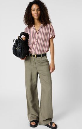 Gerard Darel Chemise ray&eacute;e &agrave; manches courtes - CINDYA - Multicolore