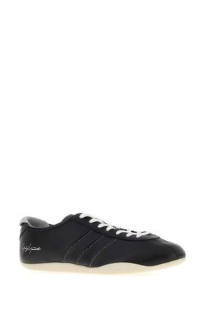 Yohji Yamamoto Unisex Black Leather Y-3 Tokyo Sneakers
