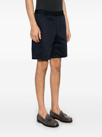 Ami Cotton Shorts - Navy