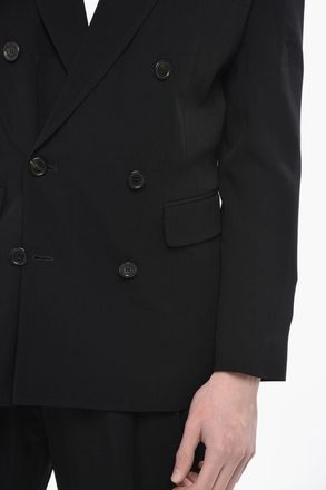 Dsquared2 Zweireiher aus Viskosemischung mit spitzem Revers Dsquared2