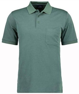 Ragman Polo &agrave; manches courtes softknit Ragman pour homme - Vert - 50 cm