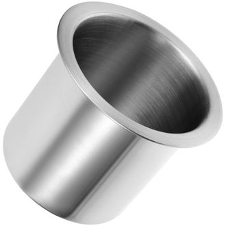 NUOBESTY Abaodam Einbau Getr&auml;nkehalter aus Edelstahl f&uuml;r Auto und Sofa Stabiler Becherhalter f&uuml;r Boot und LKW Multifunktional f&uuml;r Heimkino und Pokertisch Einfa