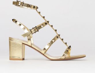 Valentino Garavani Sandales &agrave; Talons VALENTINO GARAVANI Femme couleur Acier