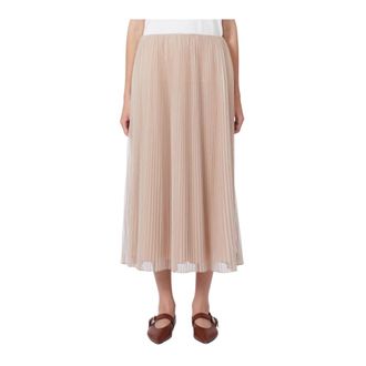 Max Mara Femme, Jupes, Beige, Taille: 38 FR Jupe Midi
