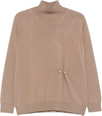 Fabiana Filippi Damen, Strickwaren, Beige, XSGröße