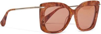 Max Mara Sonnenbrillen MM0101 56E Braun