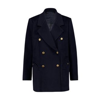 Blaz&eacute; Milano Femme, Manteaux, Bleu, Taille: 40 FR Joyme Sealady Coat