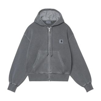 Carhartt Work in Progress Veste Nelson &agrave; capuche - Femme - Sweatshirts et sweats &agrave; capuche - Gris - Taille: 36 FR