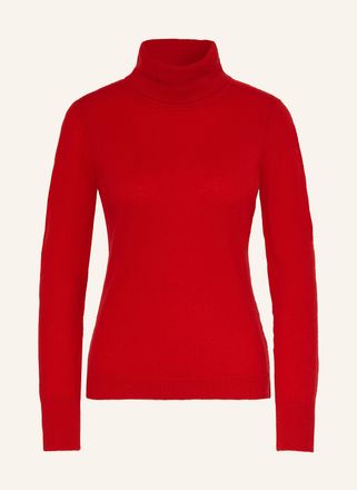 Darling Harbour Darling Harbour Rollkragenpullover Aus Cashmere rot
