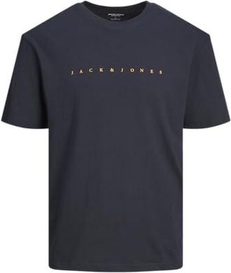 Jack & Jones Jack & Jones Femme Jjestar JJ Tee Noos Pls Chemise, Bleu Fonce, 6XL Grande Taille EU