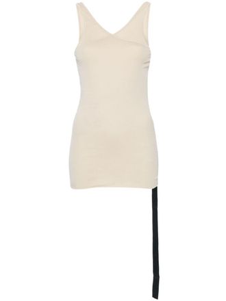 Rick Owens débardeur Double Ziggy Banana - Tons neutres