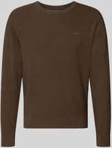 GANT Regular Fit Pullover aus Baumwoll-Woll-Mix