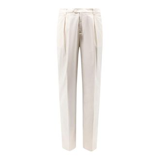 Brunello Cucinelli Slim-fit Hose - - Trousers - Herren - Wei&szlig; - 2XL