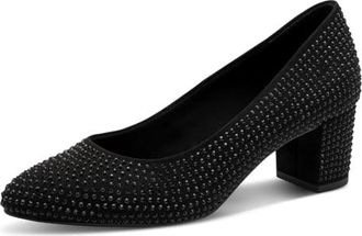 Marco Tozzi 2-22440-45 Escarpins pour Femme, Noir paillet&eacute;, 40 EU, Paillettes Noires., 40 EU