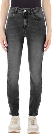 Liu Jo Femme, Jeans, Gris, Taille: W24 Pantalon en denim long