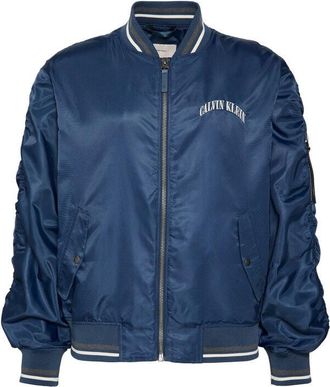 Calvin Klein Jeans Herren Bomberjacke mit Varsity-Logo