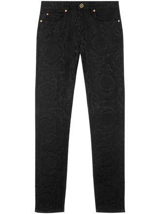 Versace jean à coupe slim - Noir