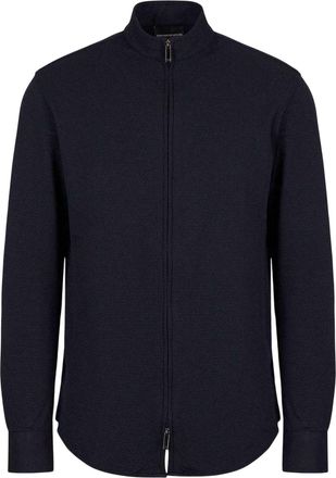 Emporio Armani Hemd f&uuml;r Herren, Baumwolle (Marine)