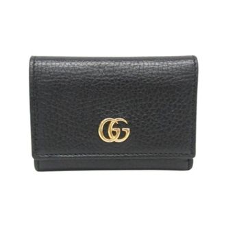 Gucci Portefeuille en cuir Pre-owned - Femme - Pre-owned - Noir - Taille: ONE Size