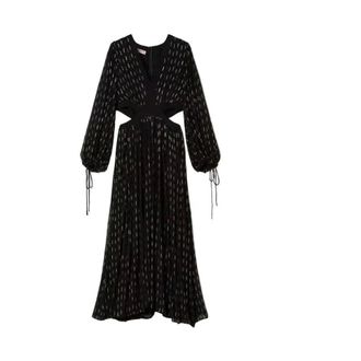 Twinset Damen, Kleider, Schwarzk, MGr&ouml;&szlig;e