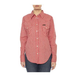 Wrangler Damen, Blusen & Hemden, Rot, LGr&ouml;&szlig;e