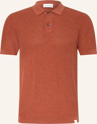 Nowadays Nowadays Strick-Poloshirt rot