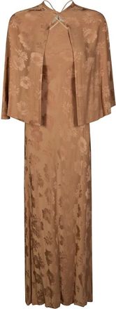 Forte_Forte Femme, Robes, Beige, Taille: 32 FR Abito Jacquard