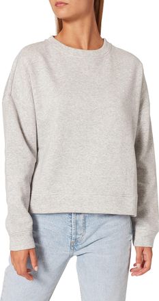 Pieces Damen Pcchilli Ls Noos Bc Sweatshirt, Light Grey Melange, XXL EU