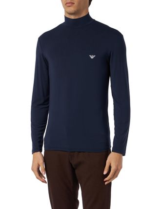 Emporio Armani Herren Emporio Armani Mens Sweater Soft Modal Sweatshirt, Marine, XL EU