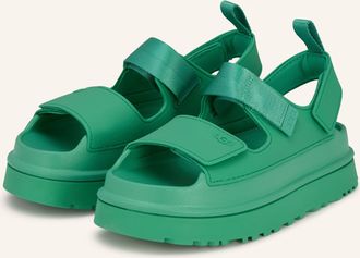 UGG Plateau-Sandalen Goldenglow gruen