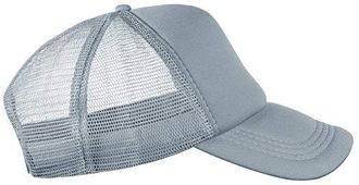 Balinco Trucker Cap Casquette Classic Happy pour Hommes et Femmes, One Size Snapback (Grey)