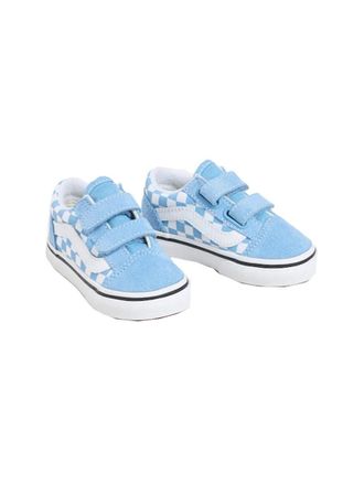 Vans Old Skool Checkerboard Sneaker - Blue