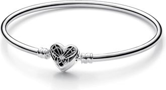 Pandora Armband Moments 592593C01-21 Herz, 10 centimètres, Silber, Kein Edelstein