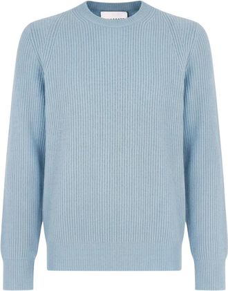 Amaranto Pullover aus Wolle und Kaschmir - - Knitwear - Herren - Blau - M