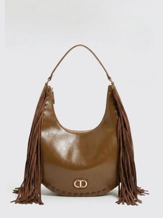 Twinset Sac Port&eacute; &eacute;paule TWINSET Femme couleur Caf&eacute;