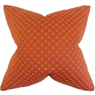 The Pillow Collection Das Kissen Kollektion Kasen Solides Kissenbezug, orange