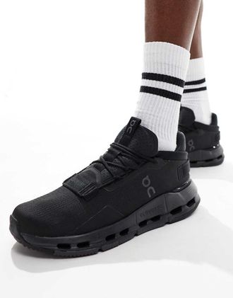On Cloudnova 2 - All-Day-Sneaker ganz in Schwarz
