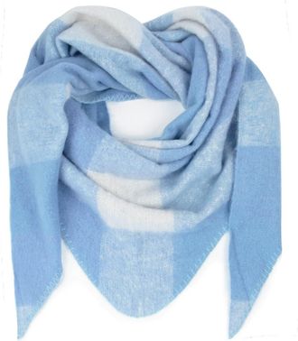 Glamexx24 XXL Schal Damen Schal Halstuch Unisex Poncho Dreieckige Form Trendfarben Winterschal Kariert Schal Viele Variationen