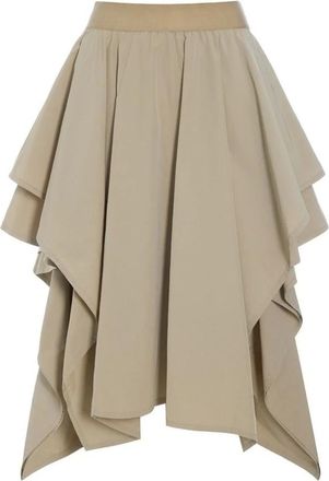 Bitte Kai Rand Femme, Jupes, Beige, Taille: 38 FR Layered Midi Skirt
