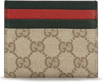 Gucci GG Coated Canvas Multicolor Card Case - Multicolor