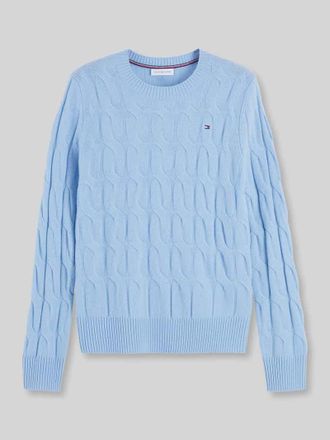 Tommy Hilfiger Regular Fit Pullover aus reiner Wolle