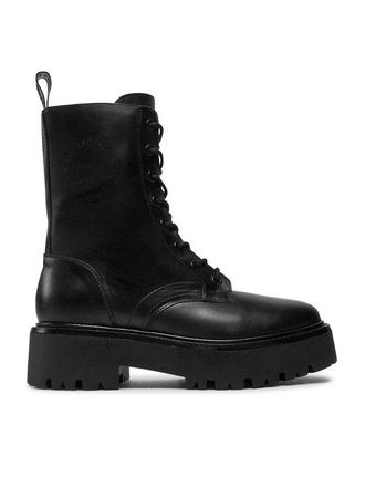 Karl Lagerfeld Schnürstiefeletten KL43455 Schwarz