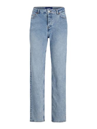 Jack & Jones Damen JXSEOUL Straight MW CC3003 RCY NOOS Jeanshose, Light Blue Denim, 29W / 32L