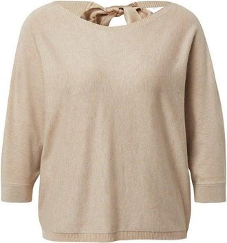 Comma 3/4 Arm-Pullover Strickpullover Feinstrickpullover mit Schleifendetail