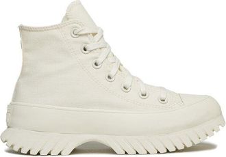 Converse Sneakers aus Stoff Chuck Taylor All Star Lugged 2.0 Hi A03557C Écru