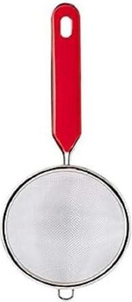 hOme Home Sieb, Edelstahl, Rot, 24 x 10 x 4.5 cm
