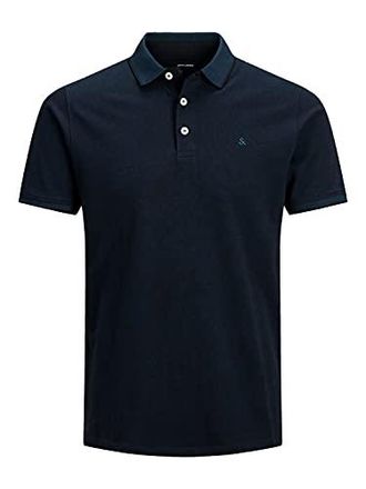 Jack & Jones Jack & Jones Jjepaulos Polo SS Plus T-Shirt pour Homme, Bleu Marine (Dark Navy PS), XXXXXXXL